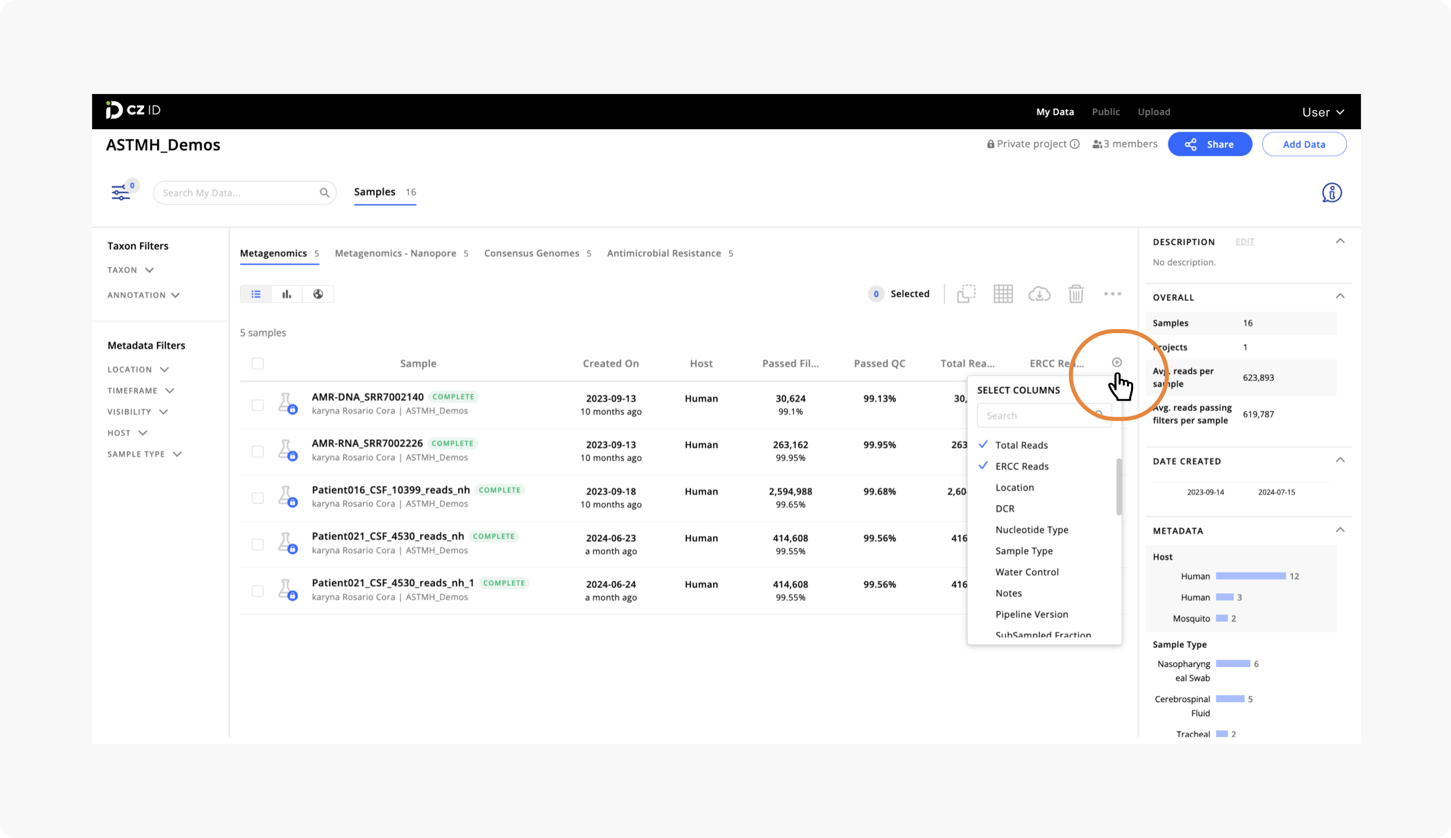 Where do I find ERCC spike-in read counts? – CZ ID Help Center