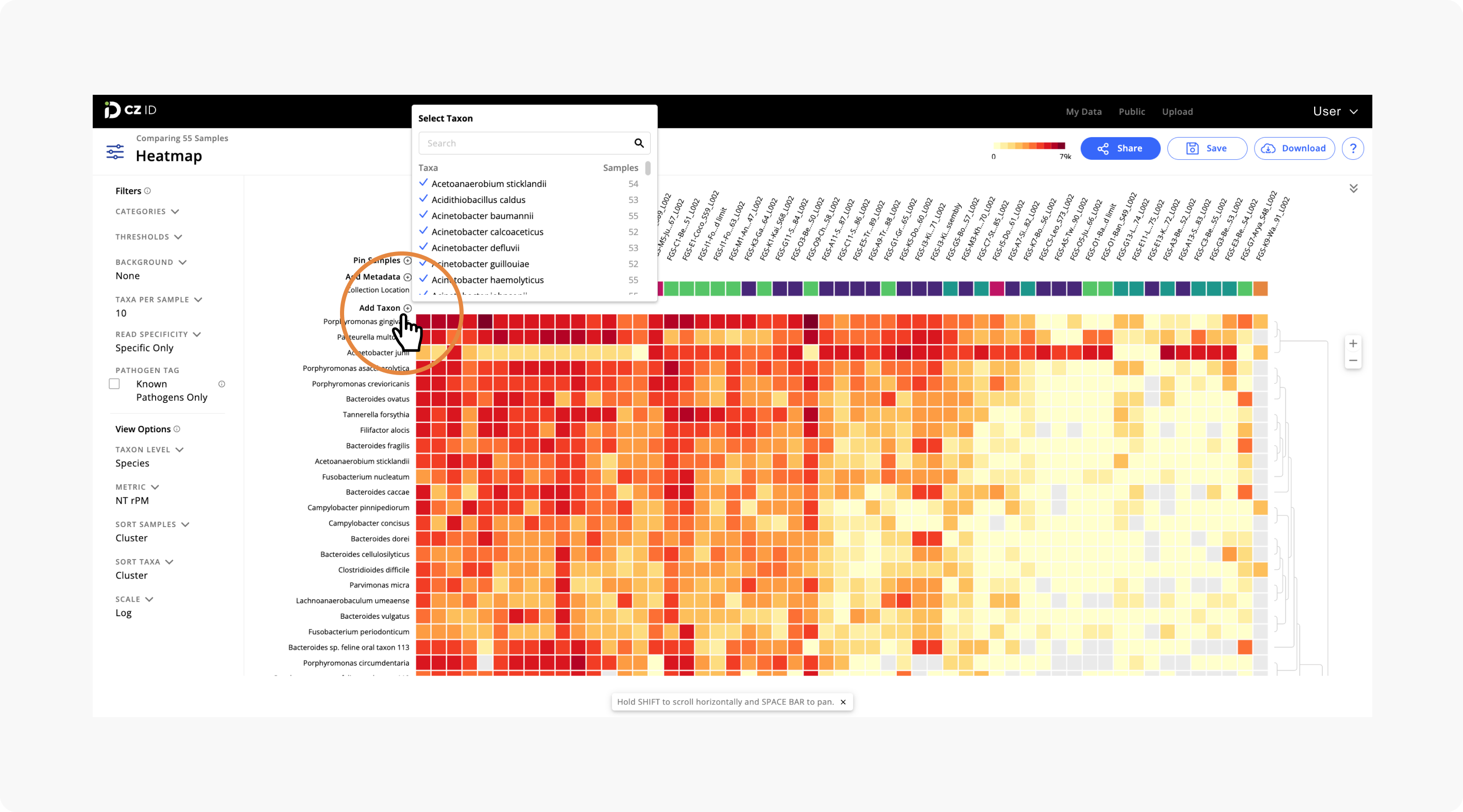 Creating a Heatmap – CZ ID Help Center